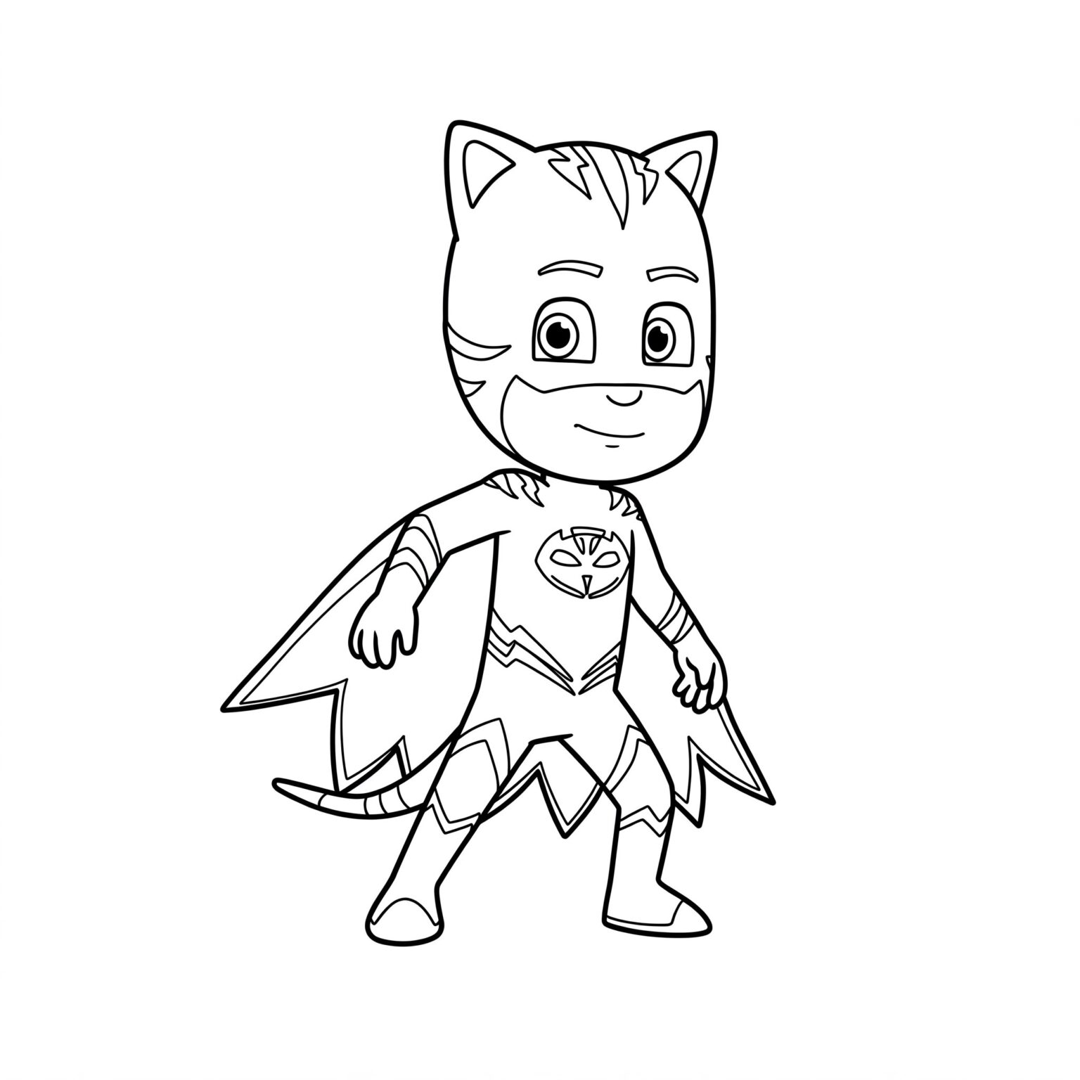 24 dibujos para colorear de Catboy: PDF imprimibles y online gratis