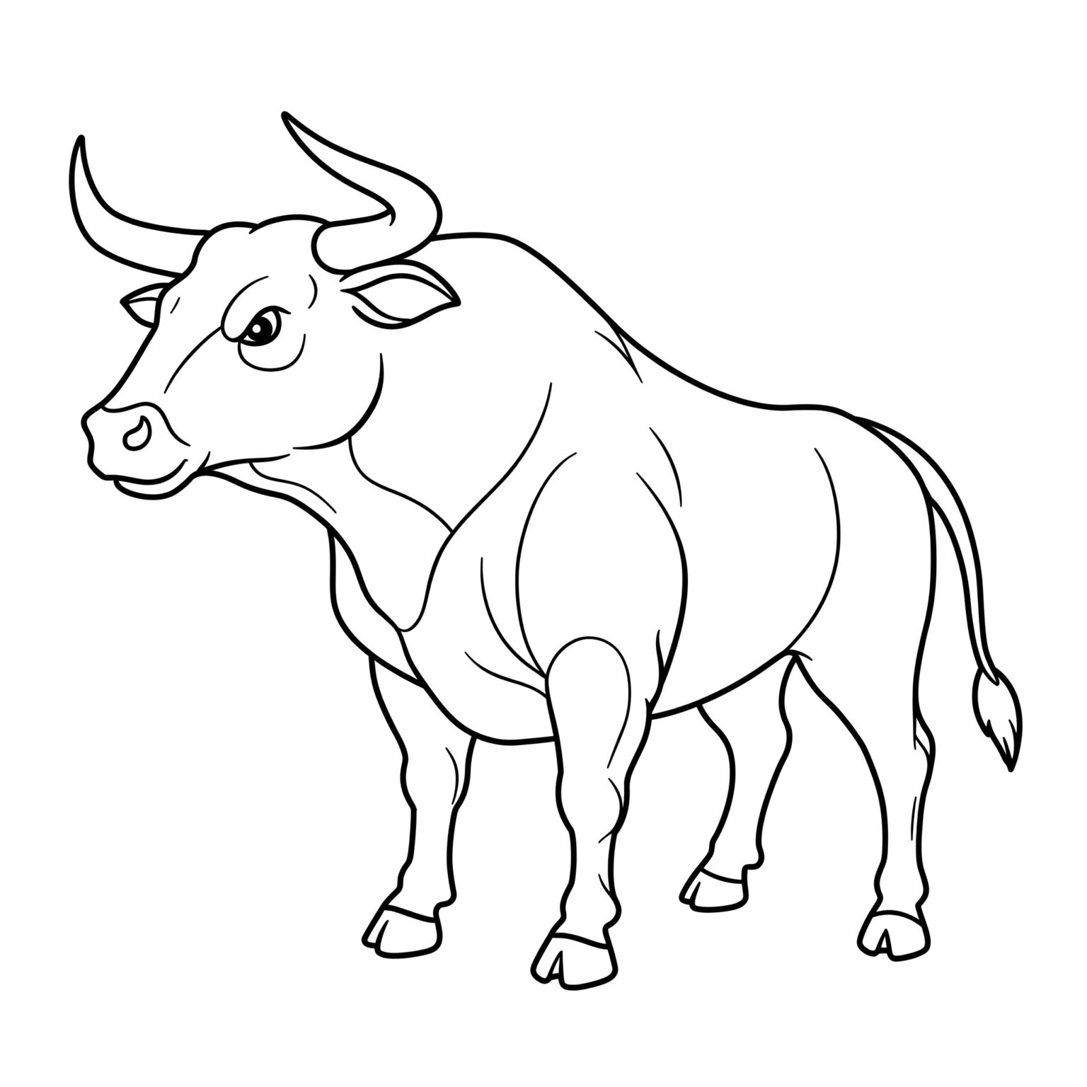 29 dibujos para colorear de toros: PDF gratis, impresión y color en línea