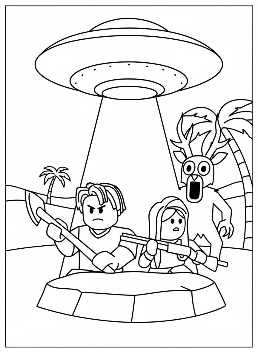 21 99 Nights in the Forest Coloring Pages - Free PDF