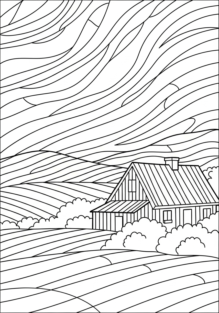 19 Van Gogh Coloring Pages - PDF, Print, and Color Online