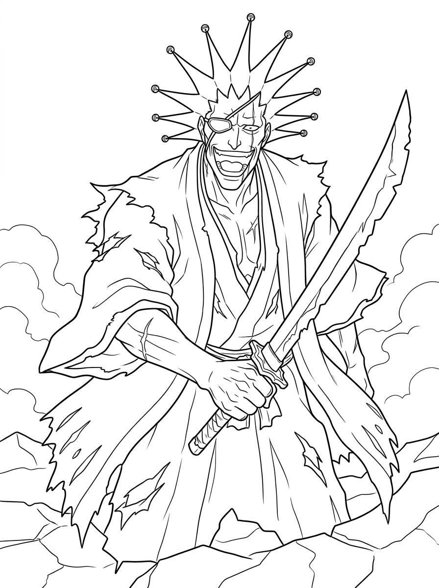 21 Designs Bleach da colorare | Anime da stampare